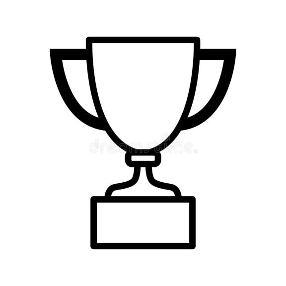 Trophy Icon Vector Design Template Basic RGB Stock Illustration ...