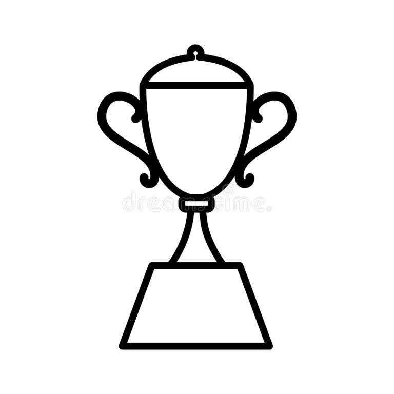 Trophy Icon Vector Design Template Basic RGB Stock Illustration ...