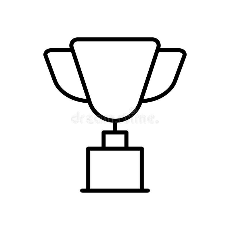 Trophy Icon Vector Design Templates Simple and Modern Stock Vector ...