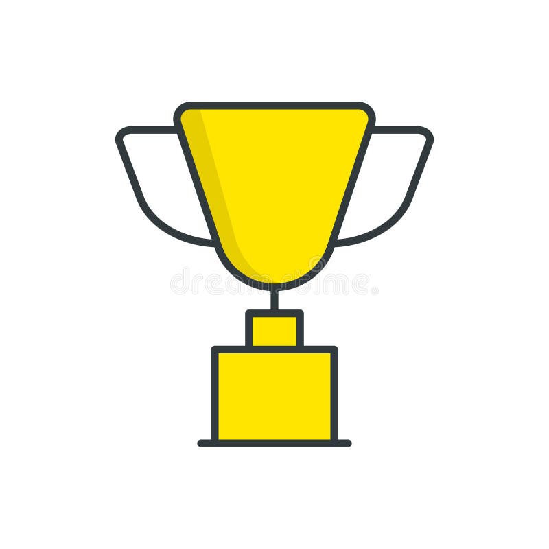 Trophy Icon Vector Design Templates Simple and Modern Stock Vector ...