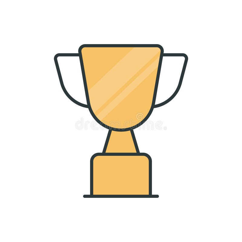 Trophy Icon Vector Design Templates Simple and Modern Stock Vector ...
