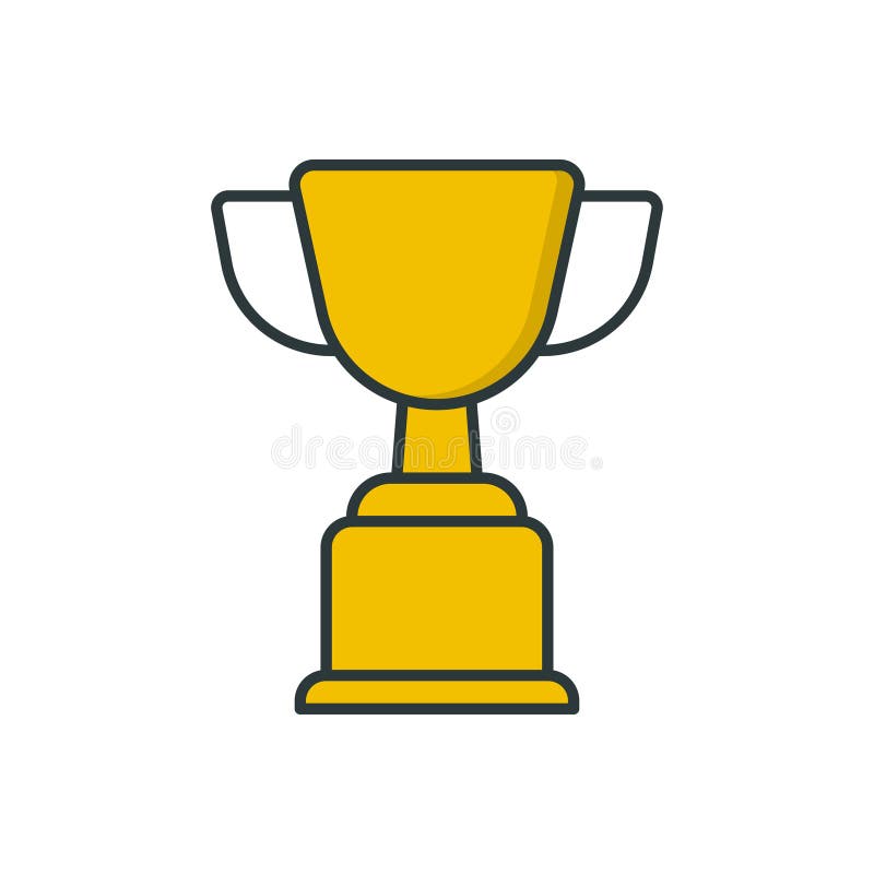 Trophy Icon Vector Design Templates Simple and Modern Stock Vector ...