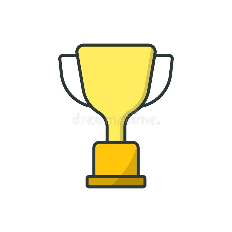 Trophy Icon Vector Design Templates Simple and Modern Stock Vector ...