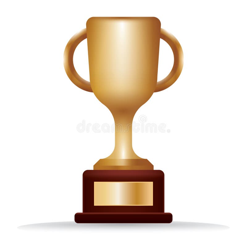 Trophy illustration. stock illustration. Illustration of prize - 183803636