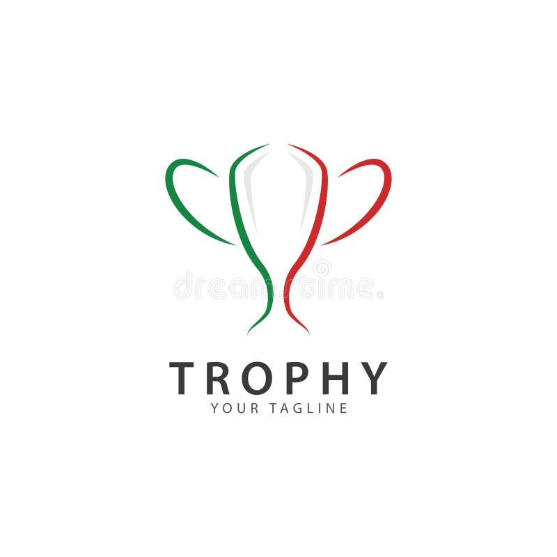Trophy Logo Vector Illustration Winner Award Logo Template Stock Vector ...