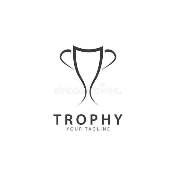 Trophy Logo Vector Illustration Winner Award Logo Template Stock Vector ...