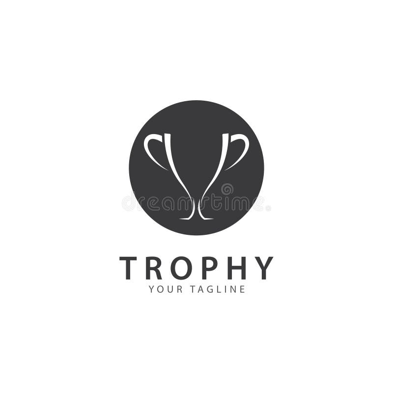 Trophy Logo Vector Illustration Winner Award Logo Template Stock Vector ...