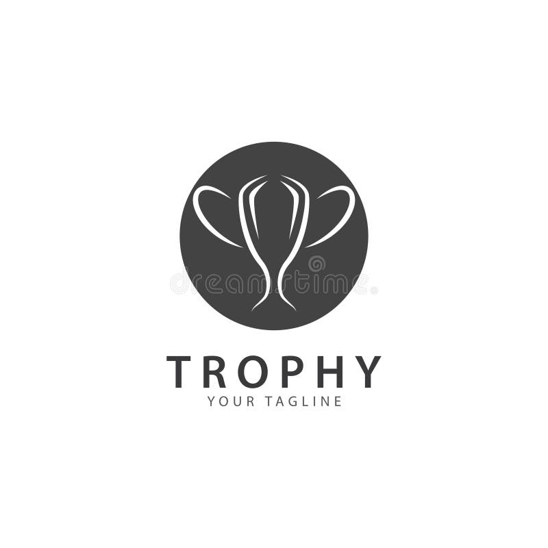 Trophy Logo Vector Illustration Winner Award Logo Template Stock Vector ...