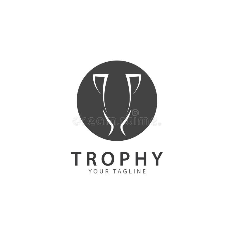 Trophy Logo Vector Illustration Winner Award Logo Template Stock Vector ...