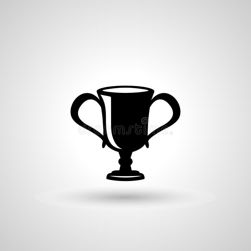 Trophy Sign. Trophy Cup Isolated Simple Icon Stock Vector ...