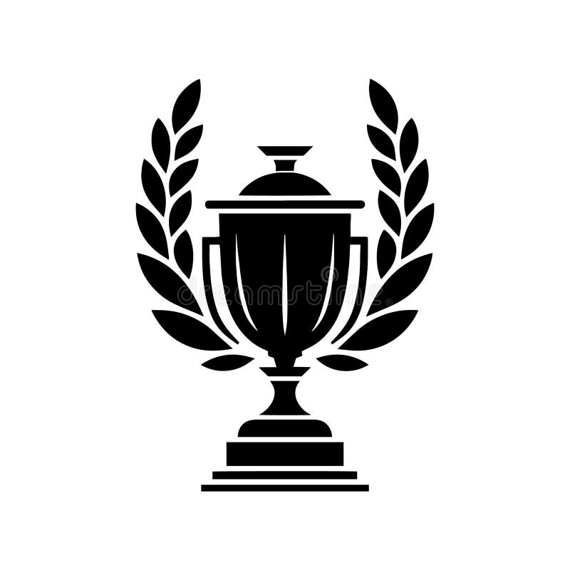 Trophy Silhouette. Big Pack of Award Icons Stock Vector - Illustration ...