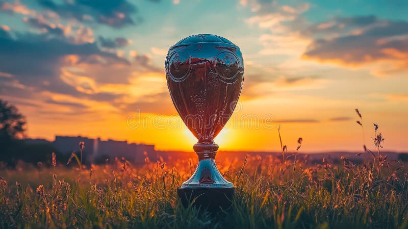 Trophy Sitting Field Sunset Stock Photos - Free & Royalty-Free Stock ...