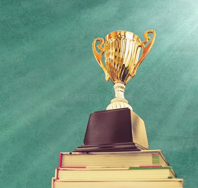 Golden Book Award, 3D Rendering Stock Illustration - Illustration of ...