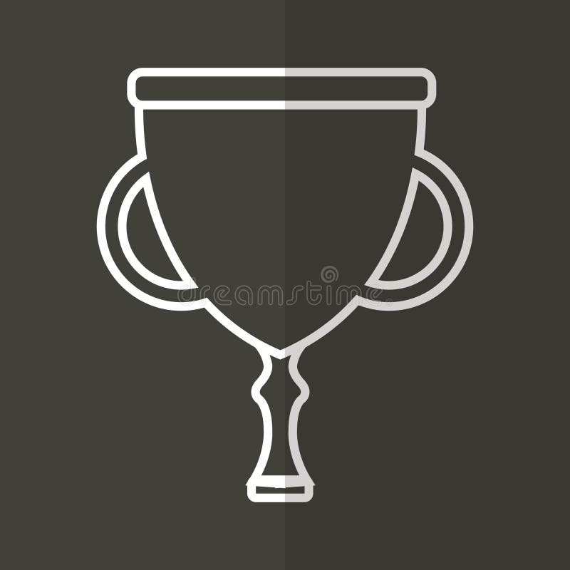 Trophy. Vector Illustration Decorative Design Stock Vector ...