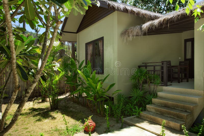 Tropic house stock photo. Image of nature, equator, summer - 38629296