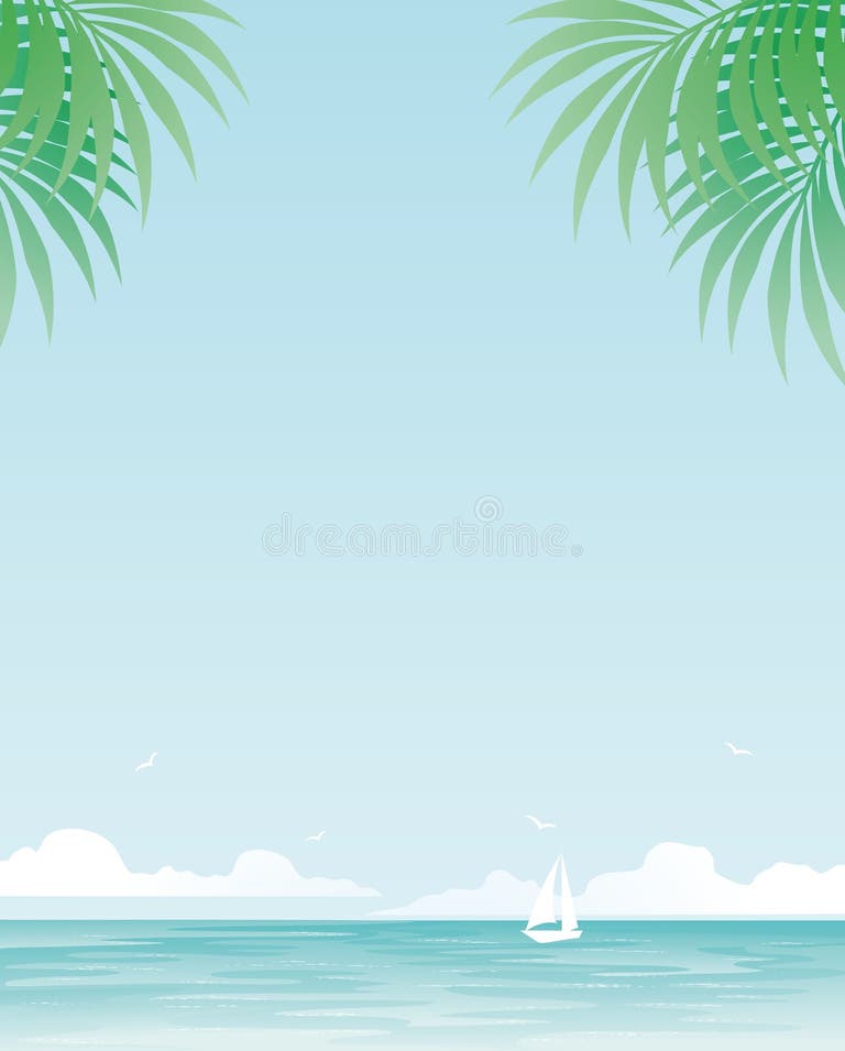 Caribbean Tropical Background Stock Illustrations – 50,033 Caribbean ...