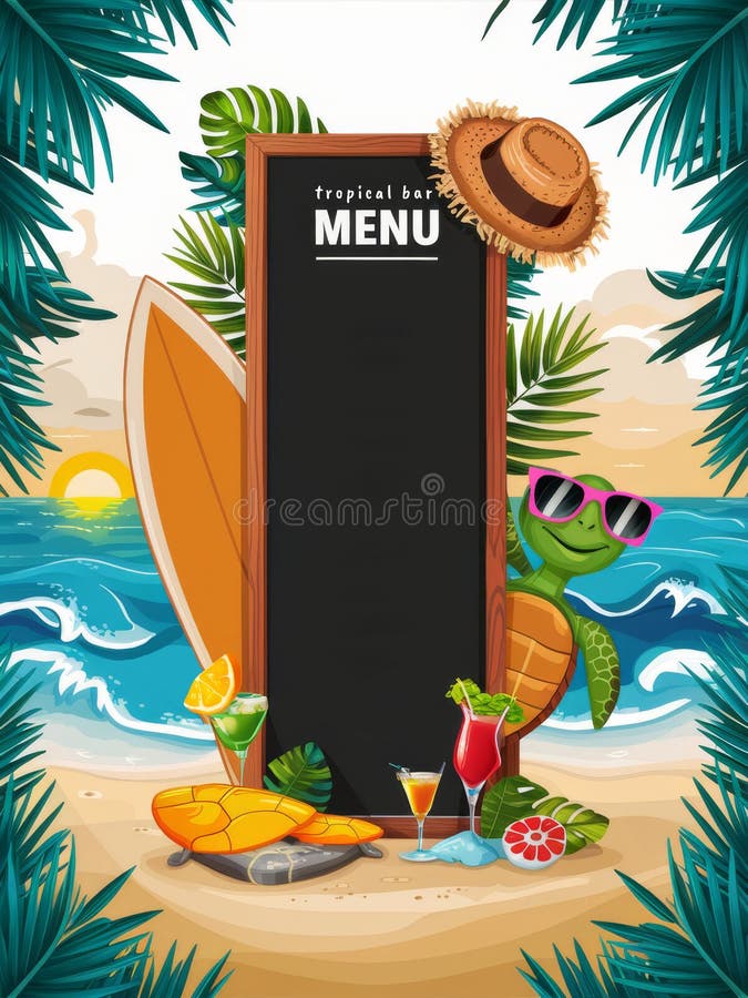 284 Surfboard Illustration Sand Stock Photos - Free & Royalty-Free ...