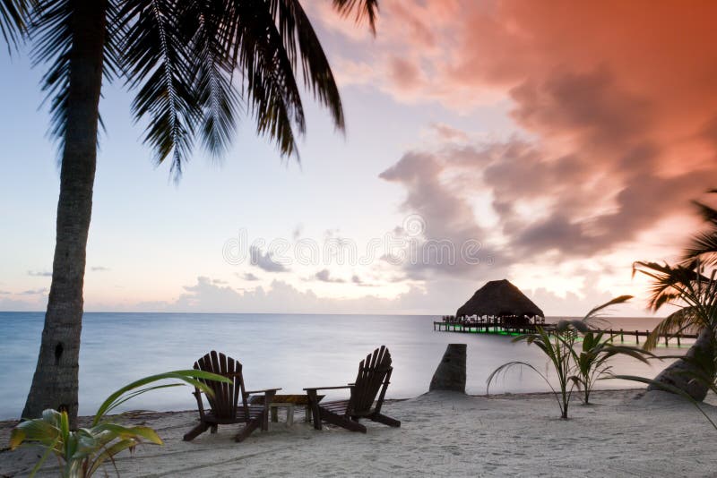 Tropical Beach stock photo. Image of relaxing, salt, ocean - 36122684