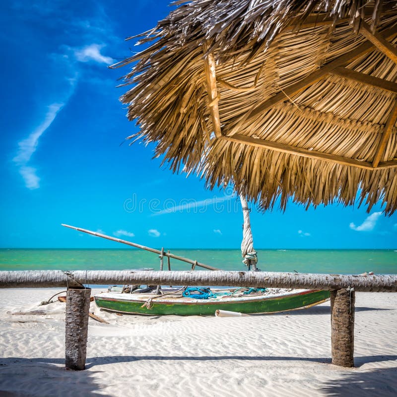 Tropical beach in Brazil stock image. Image of sand, lagoon - 39946185