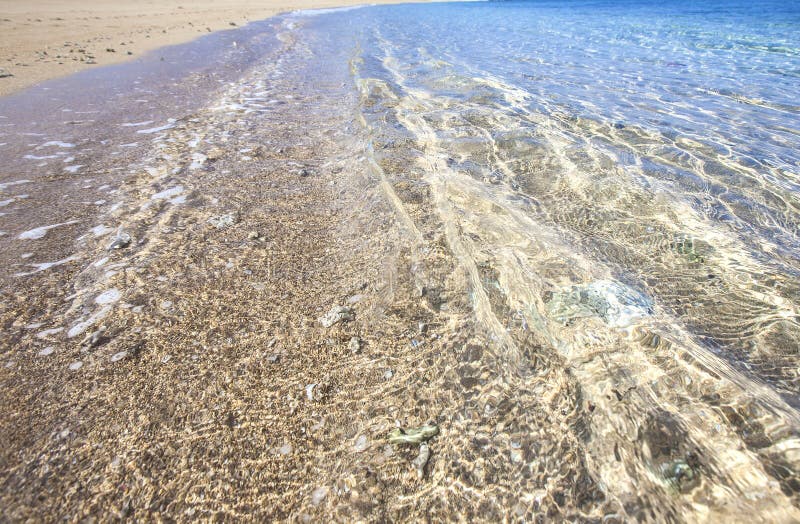 Tropical beach stock image. Image of seascape, sand, beach - 64696259
