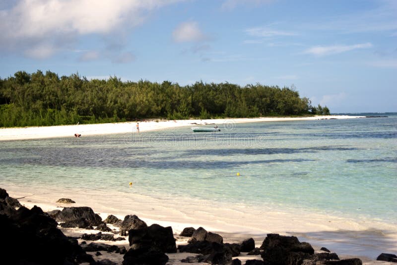 Beach Hut, Mauritius stock image. Image of grand, sand - 12778885