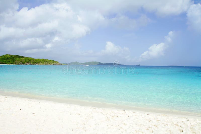 Tropical Beach Ocean stock image. Image of riviera, usvi - 39542287