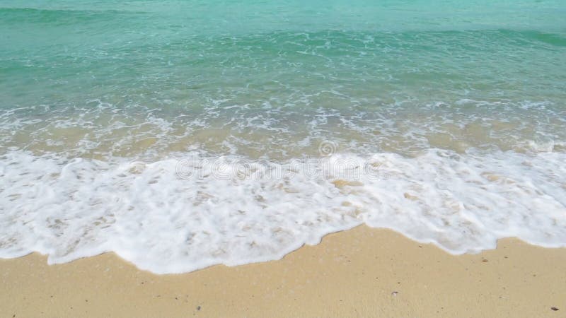 Ocean with Waves, Cloudy Day, Shooting in Motion. Waves from the Ship ...
