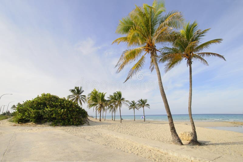Santa Maria Beach Panorama, Cuba Stock Image - Image of exotic, holiday ...