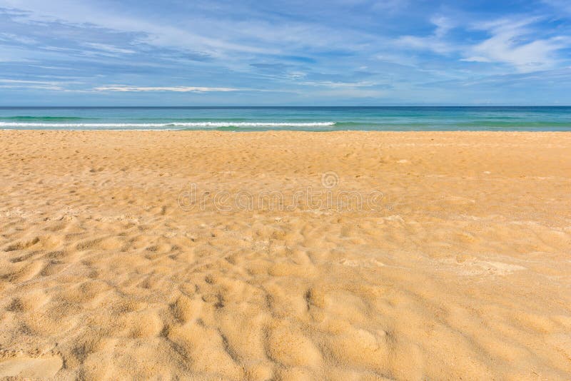 Tropical beach and ocean stock image. Image of colors - 42439477