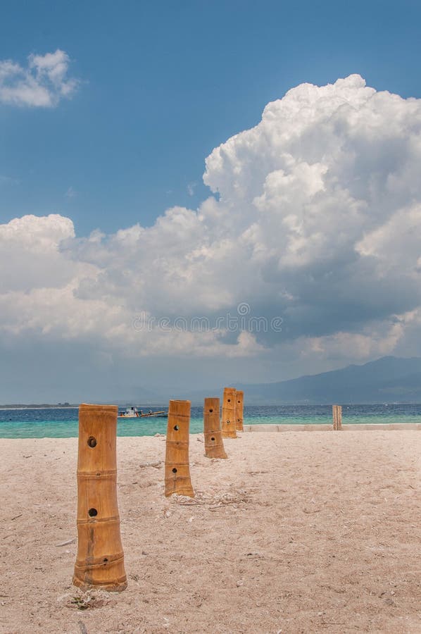 Tropical Beach setting stock image. Image of beach, tropics - 59814109