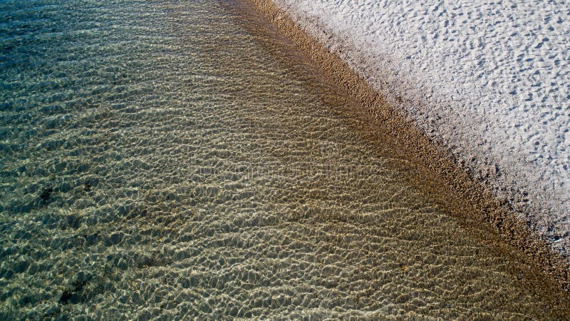 Sand on the Beach in a Nice Location Stock Photo - Image of natural ...