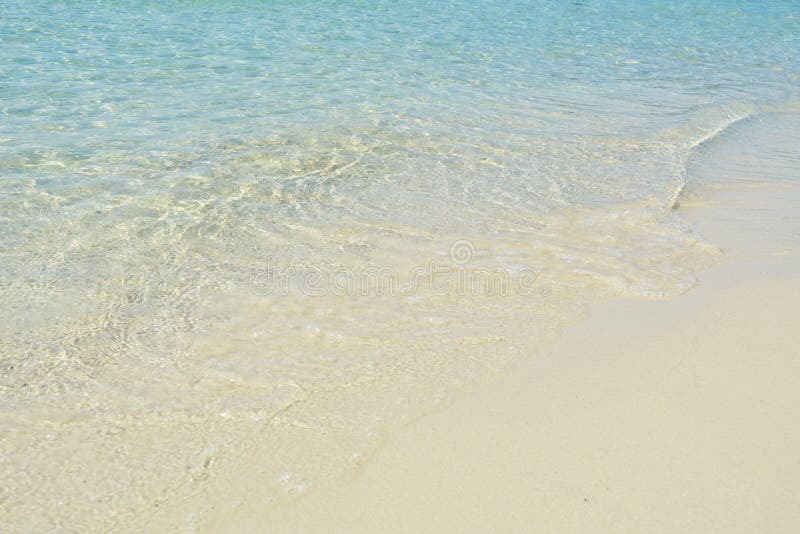 Tropical Beautiful Clear Beach Background Stock Photo - Image of ...