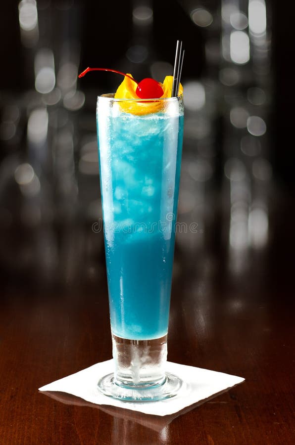 Electric blue lemonade stock image. Image of liquor, alcoholic - 29999305