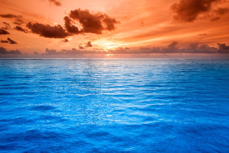 Tropical blue sea water stock image. Image of landscape - 32568345