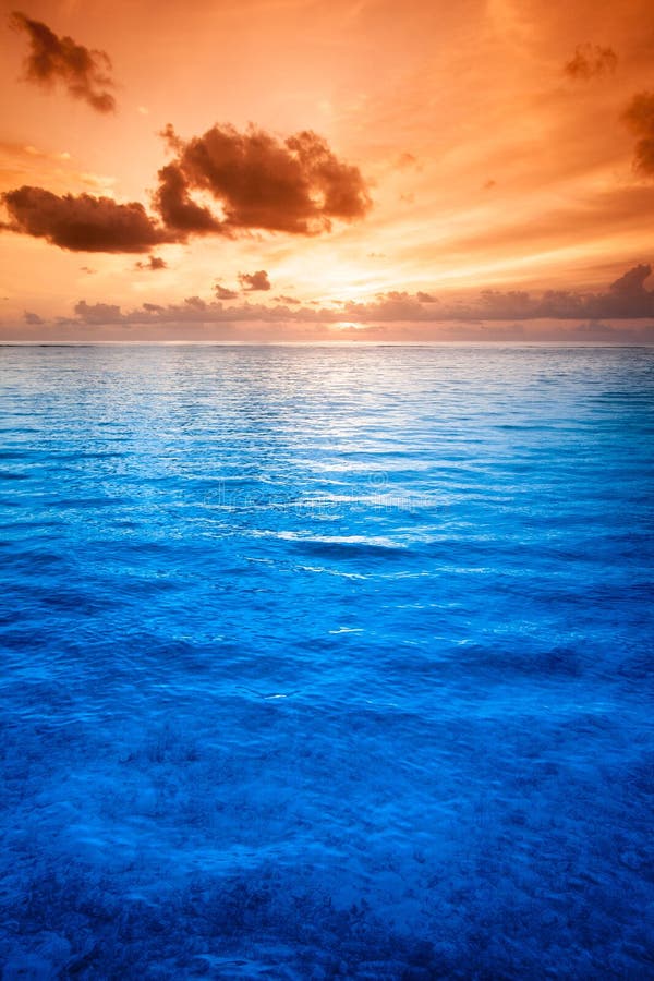 Amazing seascape stock image. Image of coral, ocean, dramatic - 42179401