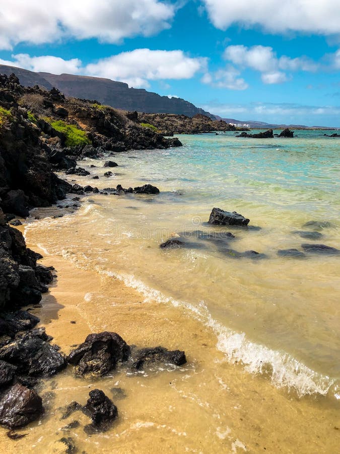 Tropical Bright Beach Perfect for Vacation Stock Image - Image of sunny ...