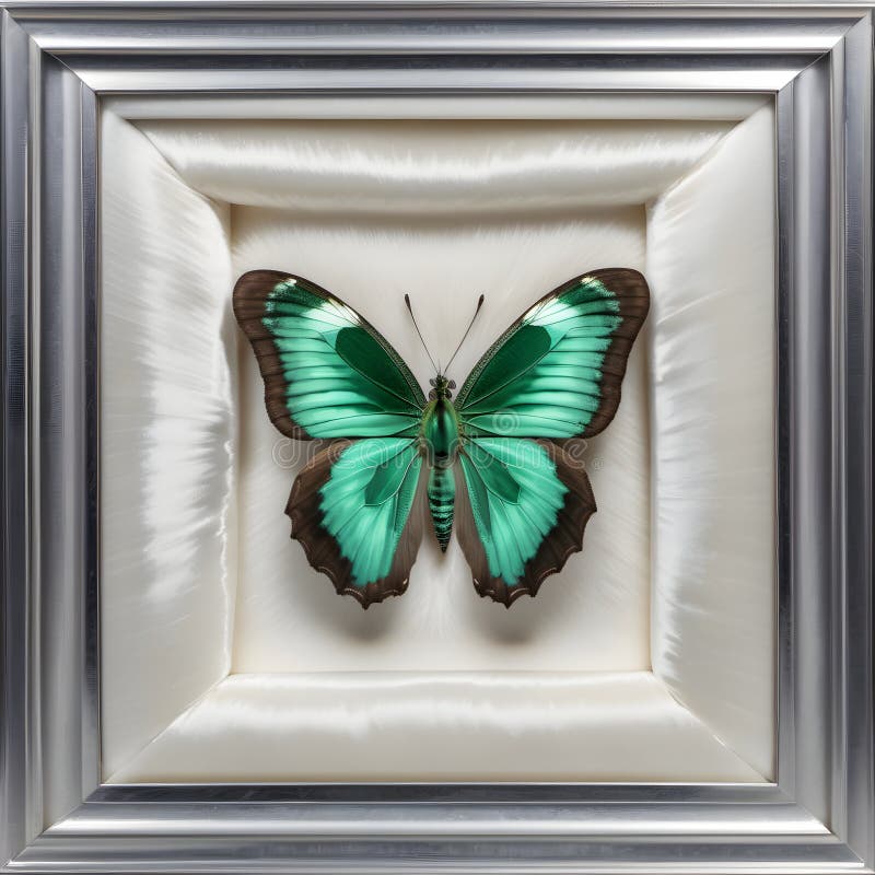Tropical Butterfly, Collection, Framed Butterfly Interior Decoration ...