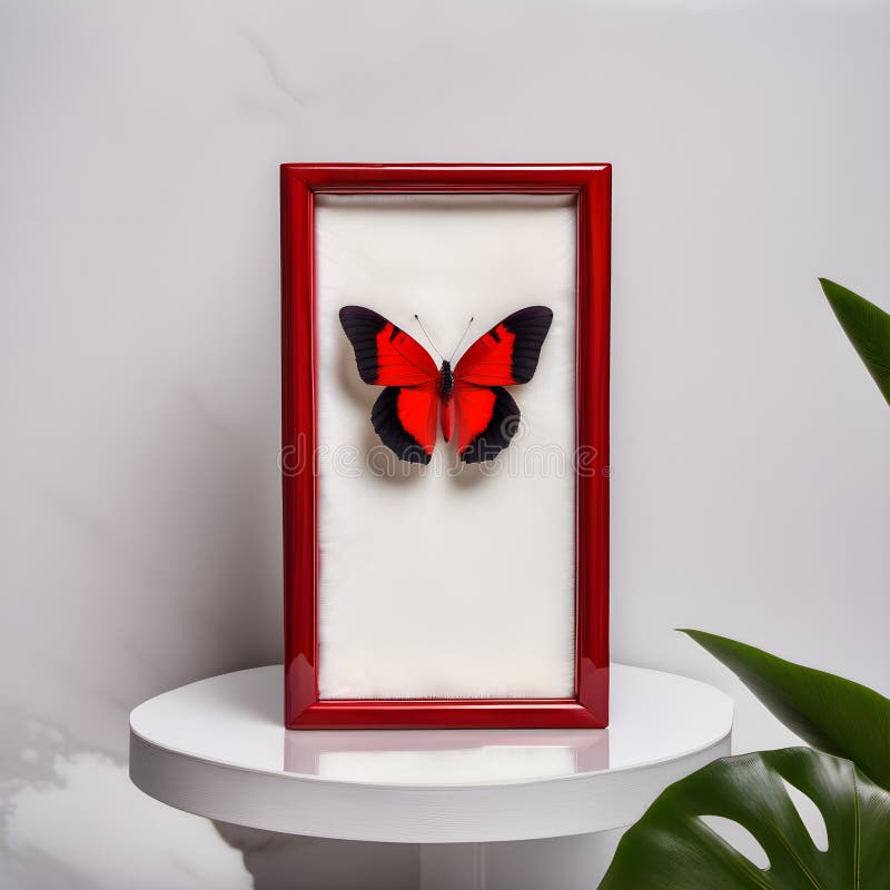 Tropical Butterfly, Collection, Framed Butterfly Interior Decoration ...