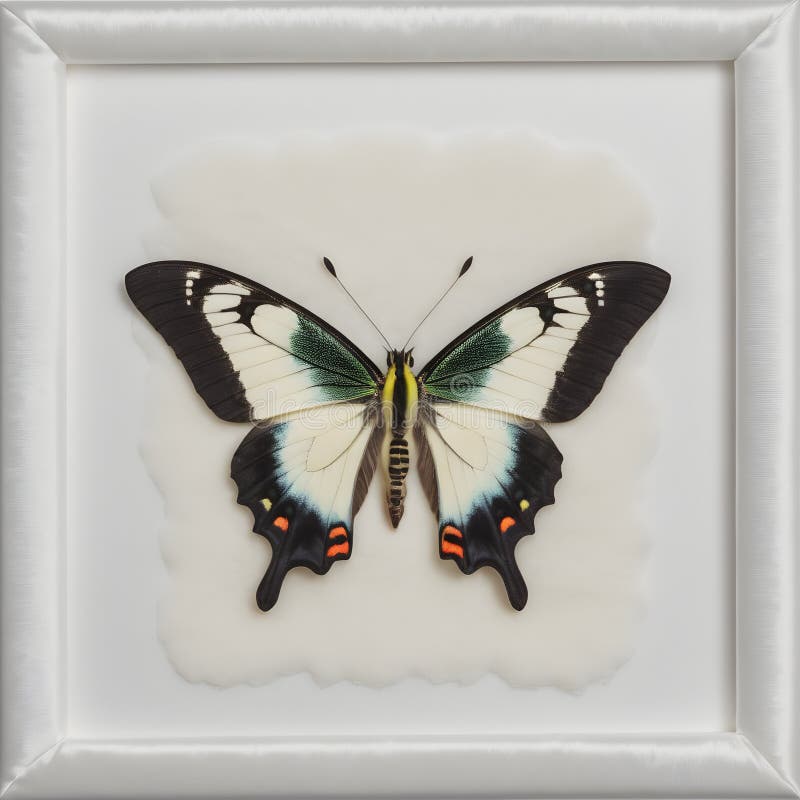 Tropical Butterfly, Collection, Framed Butterfly Interior Decoration ...