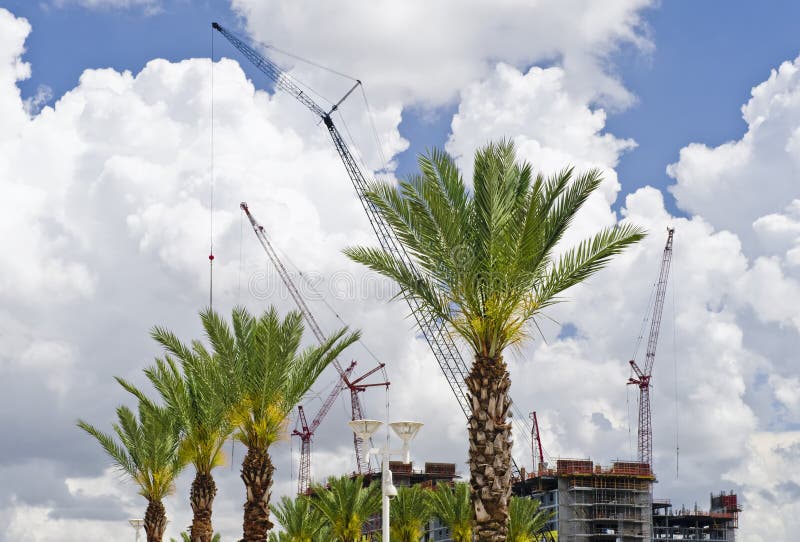 Tropical Construction Site stock image. Image of green - 5215085