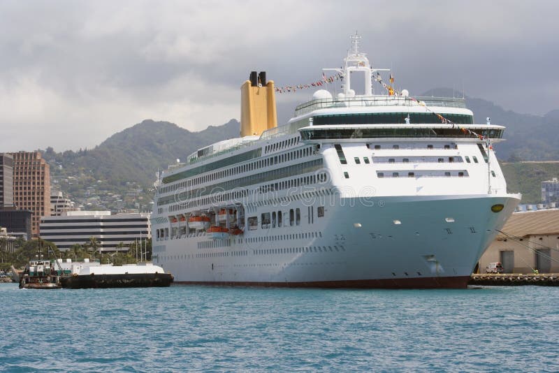 Tropical Cruise Ship stock photo. Image of crew, summer - 2499860