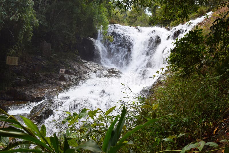 Datanla Waterfalls, Dalat, Vietnam Stock Image - Image of landscape ...