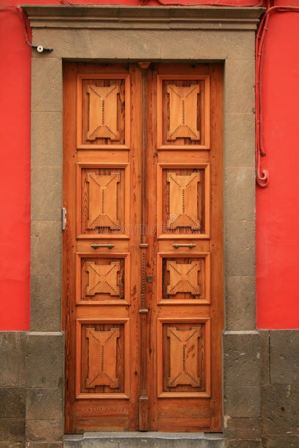 Tropical door stock image. Image of doorframe, veneer - 3152815
