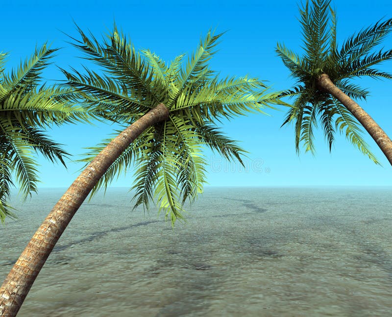 Tropical dream stock illustration. Illustration of nature - 4788191