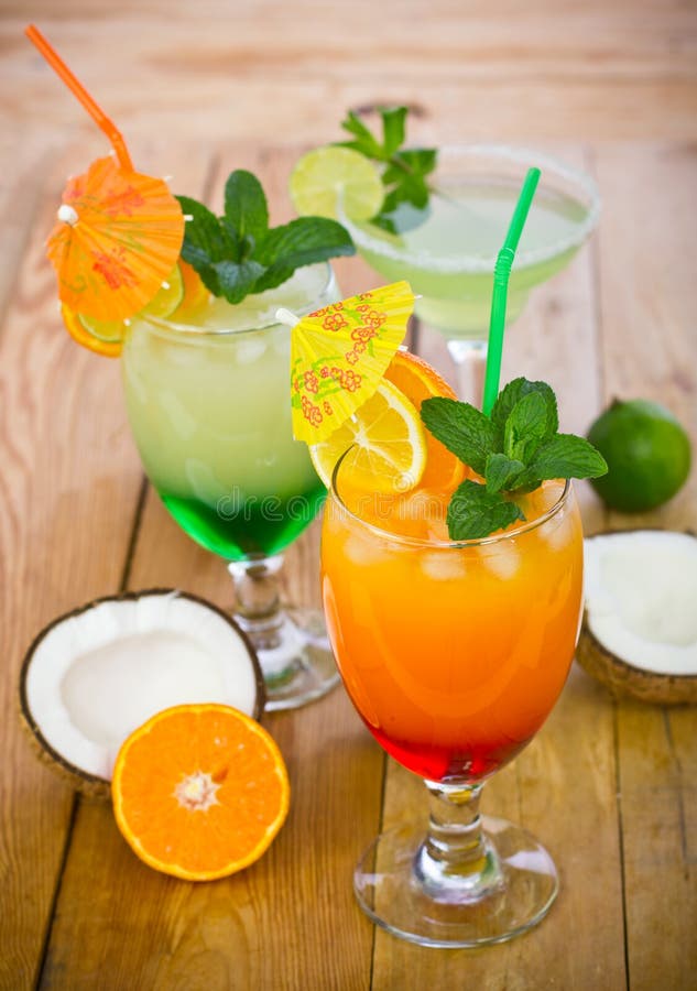 Tropical Drinks stock photo. Image of bartender, pourer - 2550494