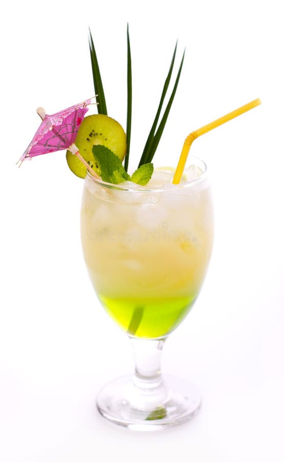 Three Tropical Drinks stock photo. Image of beverage, spectacular - 1456762
