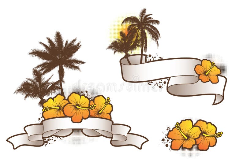 Tropical Sun Splash Emblem Stock Illustrations – 449 Tropical Sun ...