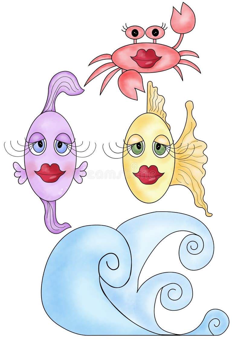 Fish Eyelashes Stock Illustrations – 69 Fish Eyelashes Stock ...