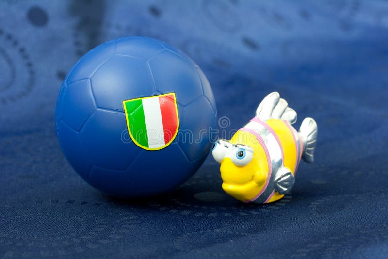 Tropical fish and ball stock image. Image of card, colour - 11351139