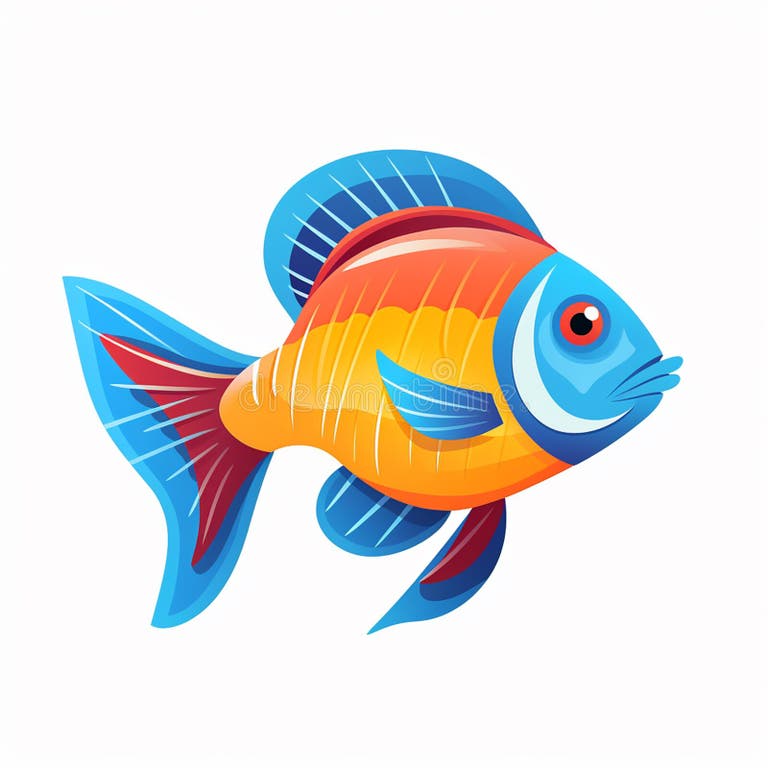Tropical Fish Magic Underwater Delights Stock Illustration ...